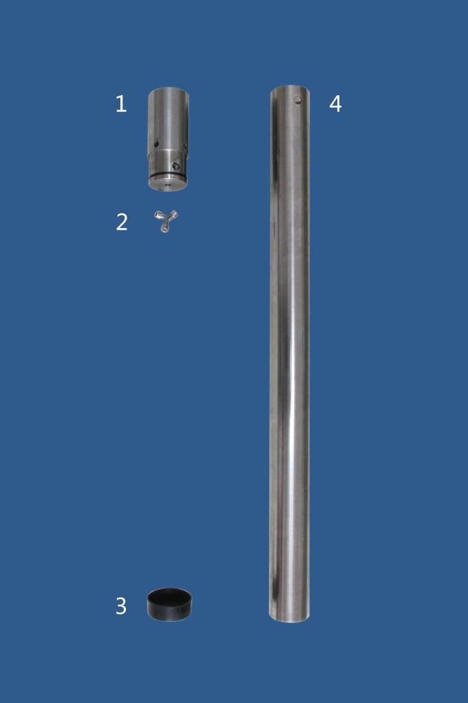 2 Inch Thin Wall Drilling Core Barrel Shelby Tube Piston Sampler