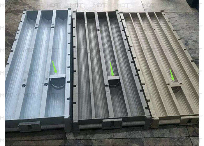 PQ HQ BQ Plastic Core Tray For Core Sample Stocking Soil Sample Stocking