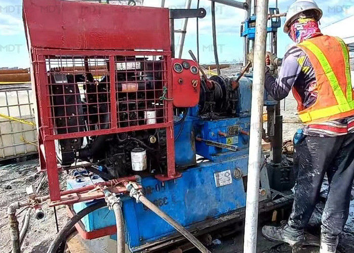 YBM Type Portable Well Drilling Machine 200m Depth For Railway